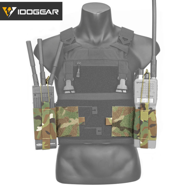 IDOGEAR Tactical Radio Pouch for FCSK Tactical Vest FERRO STYLE Wingman ...