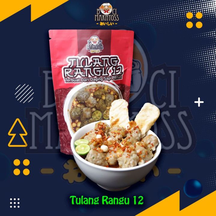 Boci Tulang Rangu 12 Maknyoss Murah Halal Enak Lezat Baso Aci Cuanki ...