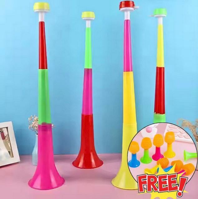 NEWYEAR TOY PLASTIC TRUMPET / TOROTOT SOLD PER 2piece w/ FREE TOROTOT ...