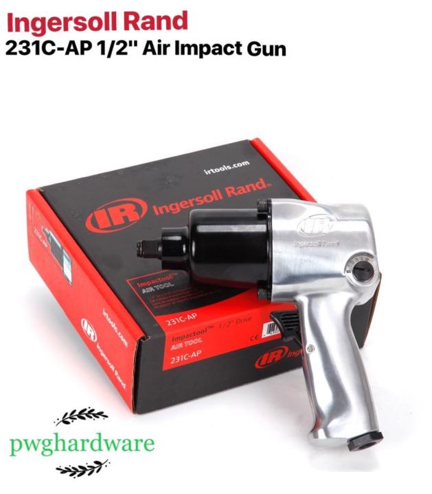 INGERSOLL RAND HEAVY-DUTY 1/2" Air Impact Wrench / 1/2" Air Gun / (NEW ...