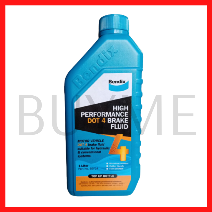 Bendix High Performance DOT 4 Brake Fluid 1Liter | Lazada PH