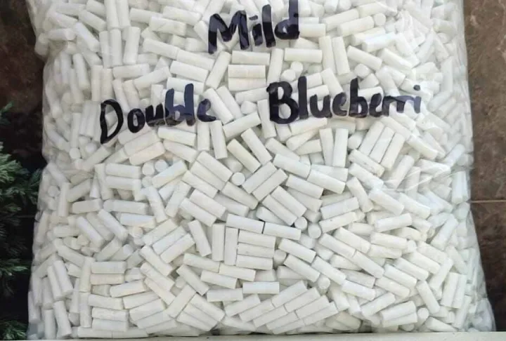 Busa Gabus Filter Mild Klik Double Bluberri 200 Gram COD | Lazada Indonesia