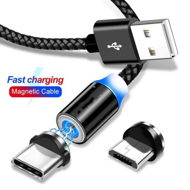 V.TOP Kabel Data Magnetic 3 Connector 3in1 LED Fast Charge | Lazada ...