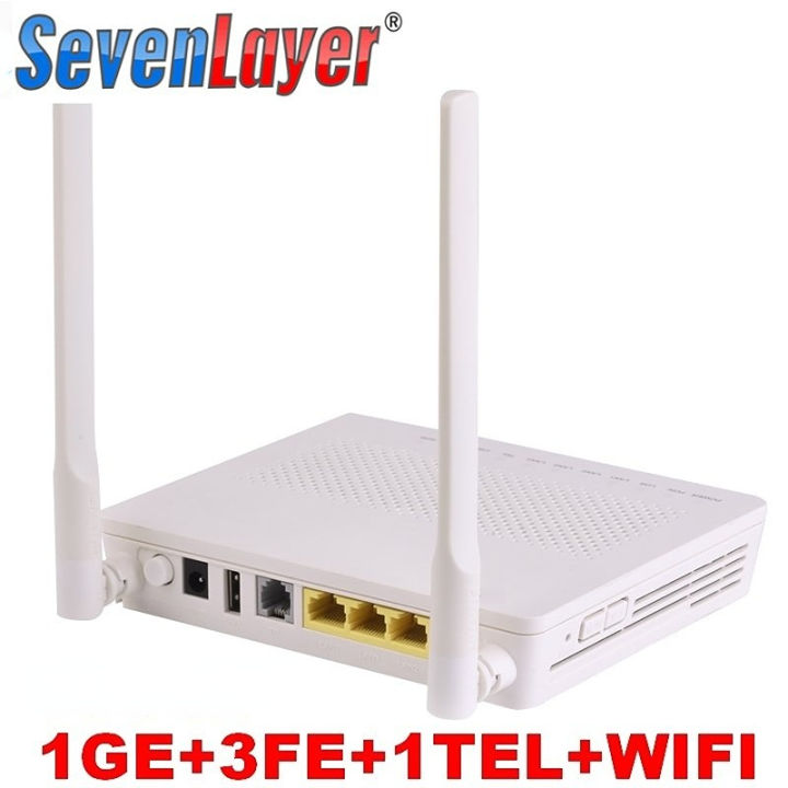 New EG8141A5 UPC EPON/GPON/XPON ONU ONT FTTH 1GE+3FE+voice+WIFI function Mediator English ...