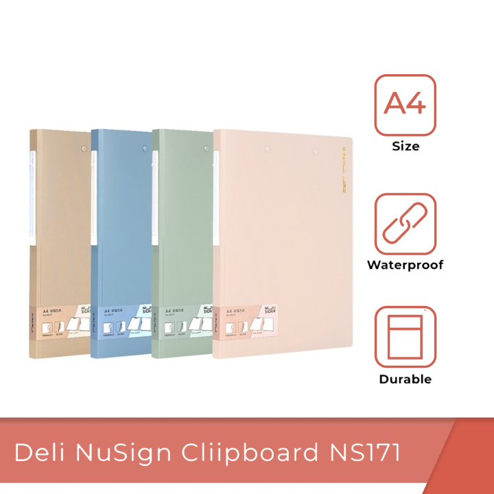 Deli NuSign Clipboard NS171 | Lazada PH