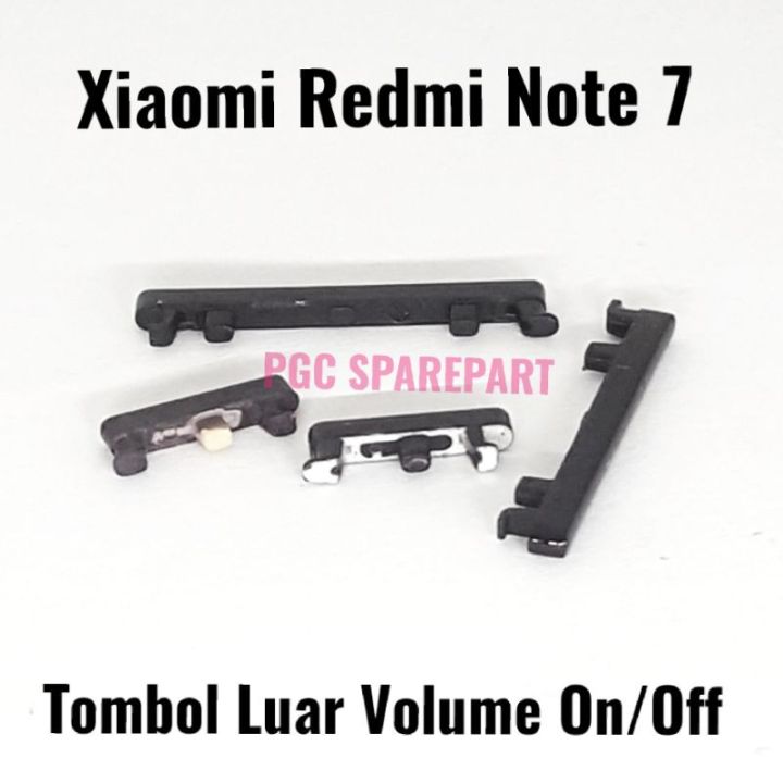 Tombol 1set Volume Power On Off Xiaomi Redmi Note 7 - Button Casing ...