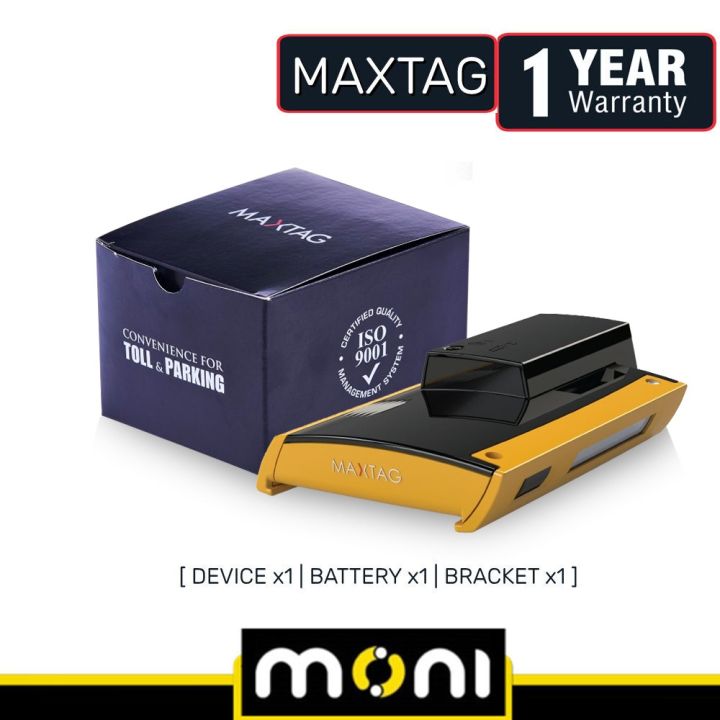 Original Max tag Smart Max Tag Maxtag Touch n Go TNG Toll Reader (1 ...