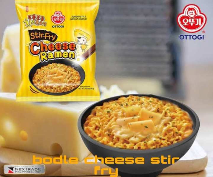 PROMO OTTOGI BODLE BODLE CHEESE RAMEN STIRFRY ORIGINAL/SPICY *1PACK*4PCS | Lazada PH