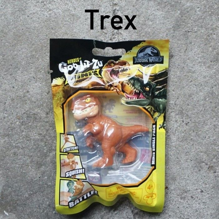 GOO JIT ZU MINIS JURASSIC WORLD DINOSAURS PARK GOOJITZU GOOJITSU FLEX ...