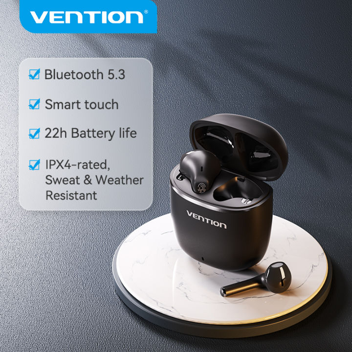 Vention Wireless Earbuds TWS Bluetooth Earphone V5.3 Real Wireless Bluetooth Smart Noise ...