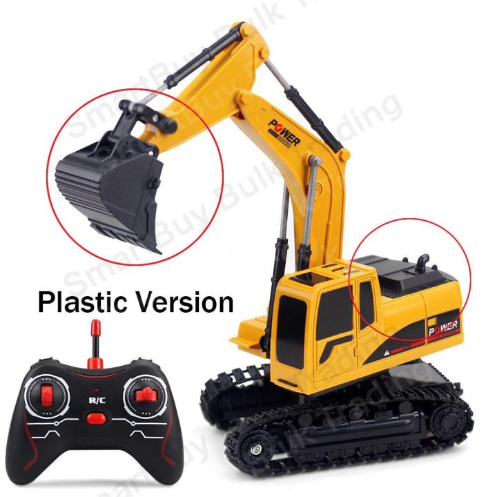 SmartBuy Remote Control Truck Tractor Construction Metal Excavator ...