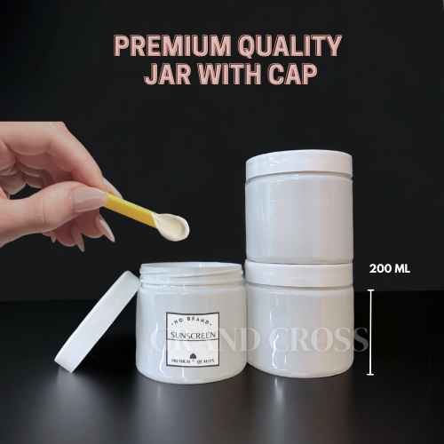 GranGuard 200mL Empty PET Jar with Cap Lid Container | Lazada PH