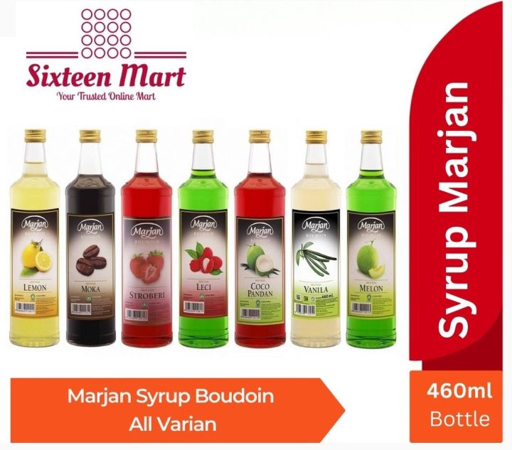 MARJAN SYRUP ASSORTED FLAVOURS 1 BOTTLE (SG) | Lazada Singapore