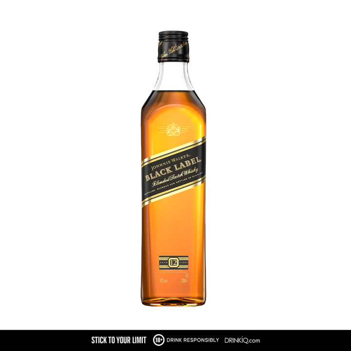 Johnnie Walker Black Label Blended Scotch Whisky 375ml | Lazada PH