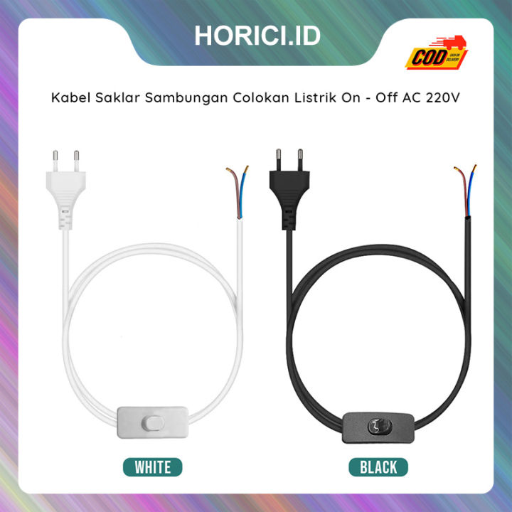 KABEL COLOK AC 220V ON/OFF SAMBUNGAN LISTRIK | Lazada Indonesia