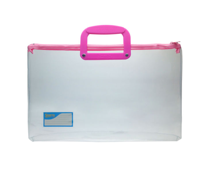 Smarty Long Transparent Plastic Envelope w/ Handle and Zipper | Lazada PH