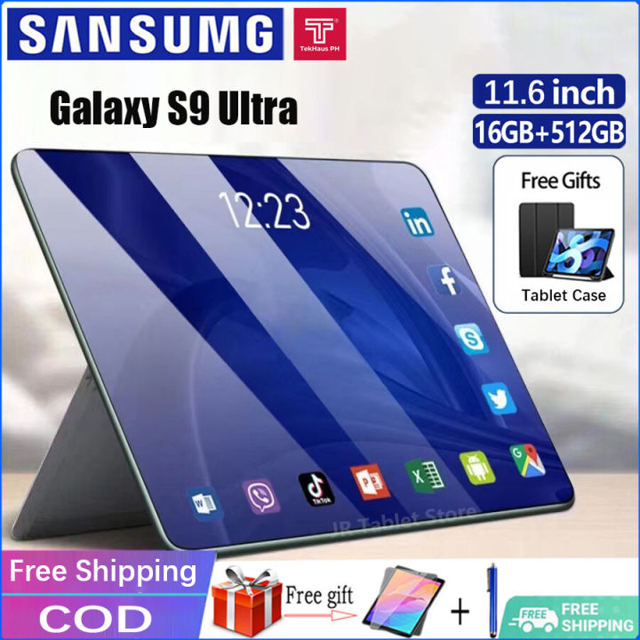 Samsung S9 tablet 12+512GB Large Screen PC Android tablet game tablet ...