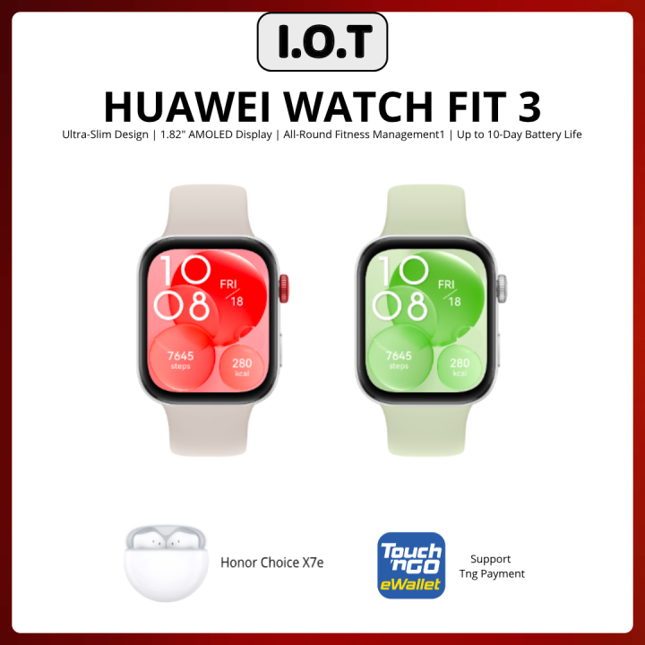 HUAWEI Watch Fit 2 | Watch Fit 3 | Bluetooth Calling | Healthy Living ...
