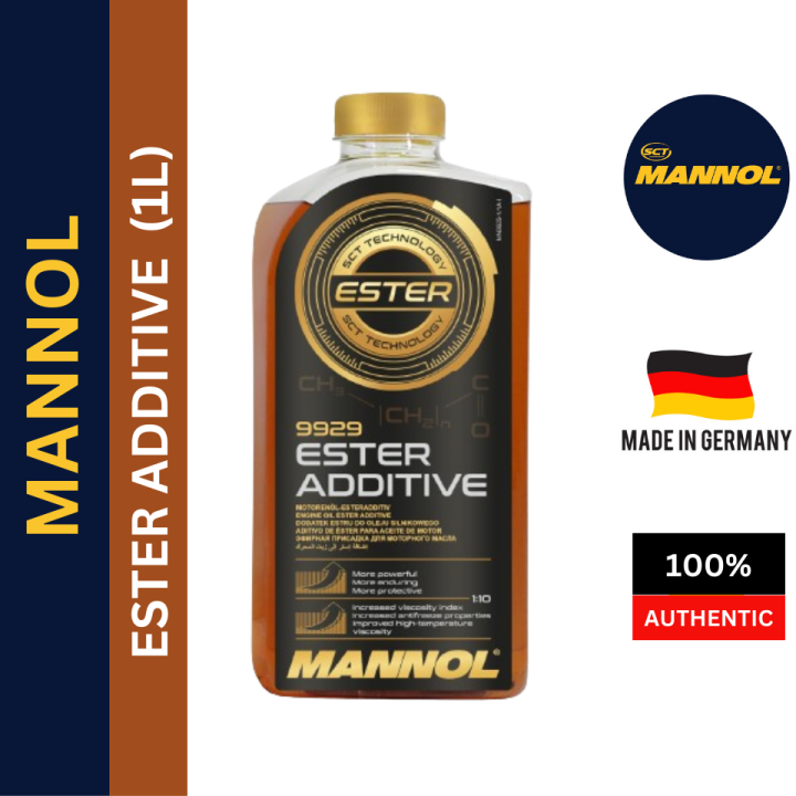 Mannol 9929 Ester Additive (1LITER) lebih kuat lebih tahan lama lebih ...