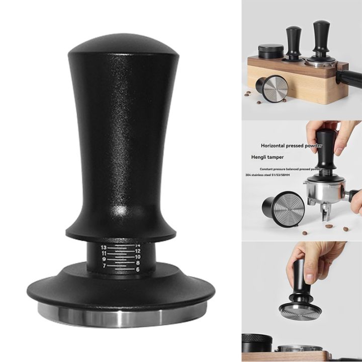 Coffee Tamper Adjustable Constant Force Powder Tamper Espresso Thread ...