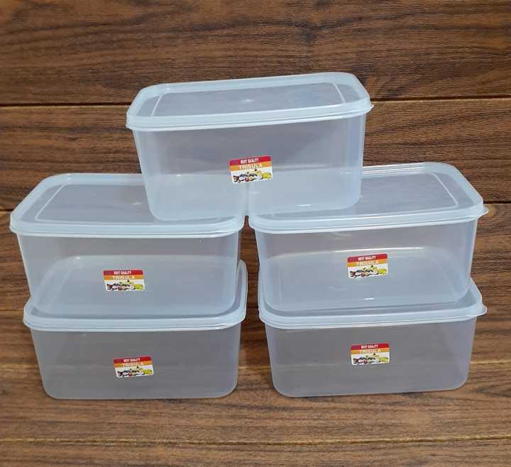 Bok kotak bening /Toples plastik bening tebal murah 1800ml/kotak ...