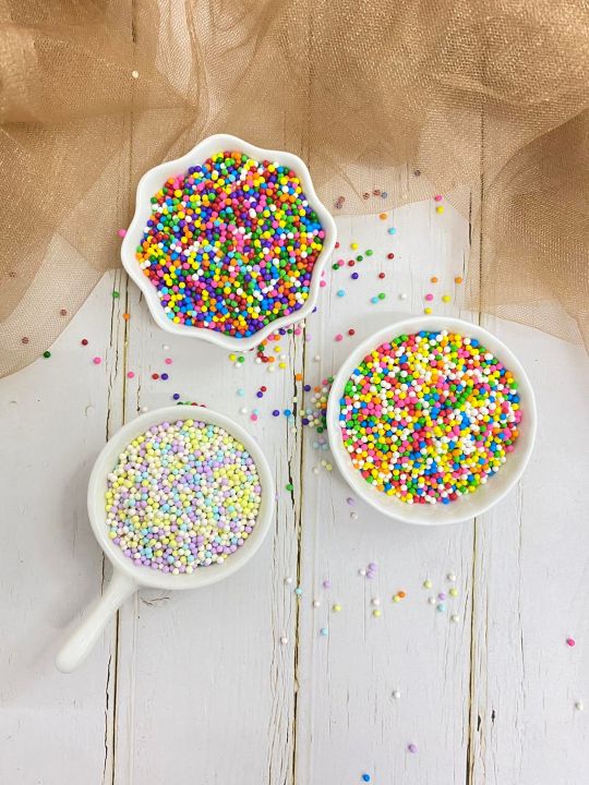 1kg/500g NON PAREILS EDIBLE NON PAREILS EDIBLE SPRINKLES ASSORTED COLOR ...