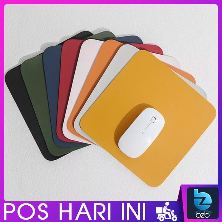 ANTI SLIP 💥 Double Sided PU Leather Mousepad Waterproof Computer Laptop ...