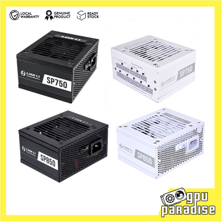 LIAN LI SP750 / SP850 80+ GOLD FULL MODULAR POWER SUPPLY - BLACK ...