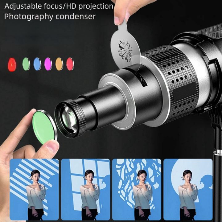Photograph Flash Snoot Conical Lens Video Photo Kit with Optical ...