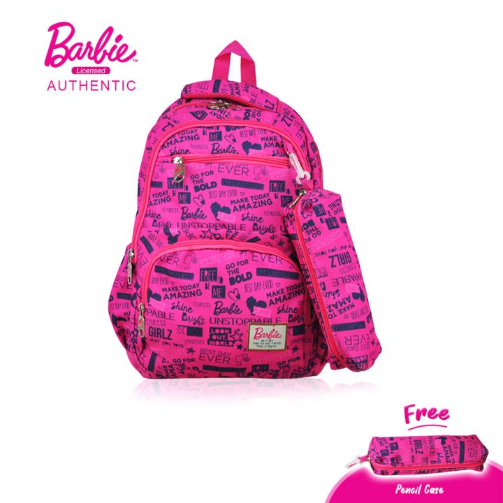 Barbie 17 Inch Backpack Sprinkle Happiness (Fuchsia) | Lazada PH