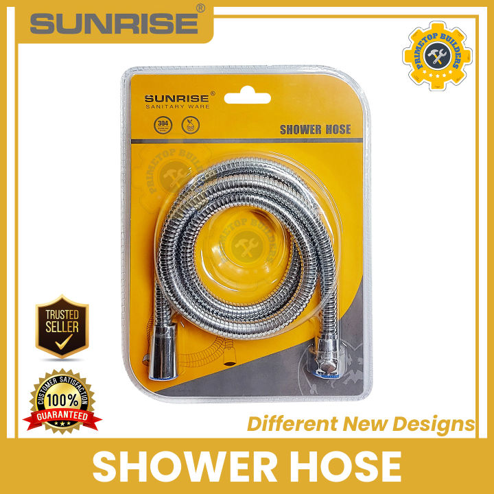 SUNRISE SHOWER HOSE S-605 Chrome Type For Bidet / Shower Hose PRIMETOP ...