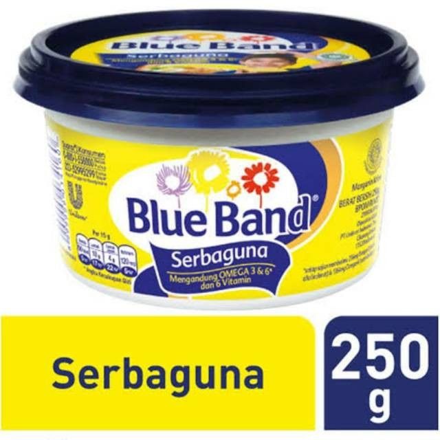 Blueband Margarin Serbaguna Kemasan Bulat 250 gr / Blue band | Lazada ...