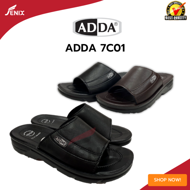 รองเท้าแตะ ADDA รุ่น 7C01 พื้นหนา ทรงสวย | Lazada.co.th