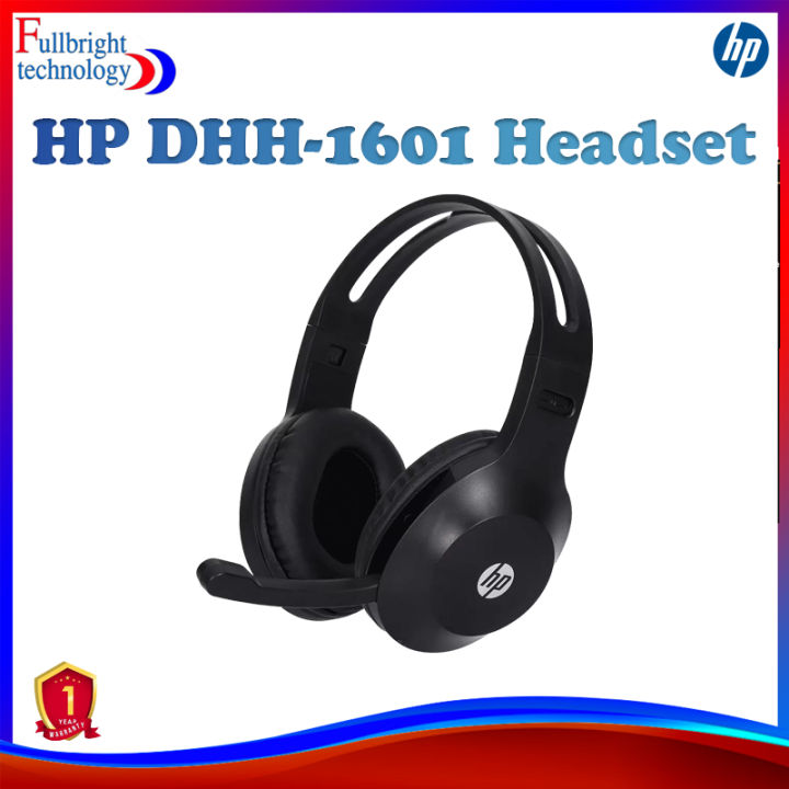 HP DHH-1601 Headset หูฟังแบบครอบหู (ประกันจากศูนย์ 1 ปี) | Lazada.co.th