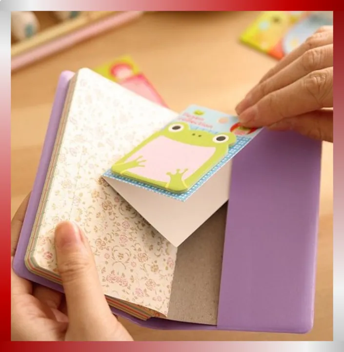 Indo - Kertas Catatan Mini / Sticky Note Motif Animal / Sticky Notes ...
