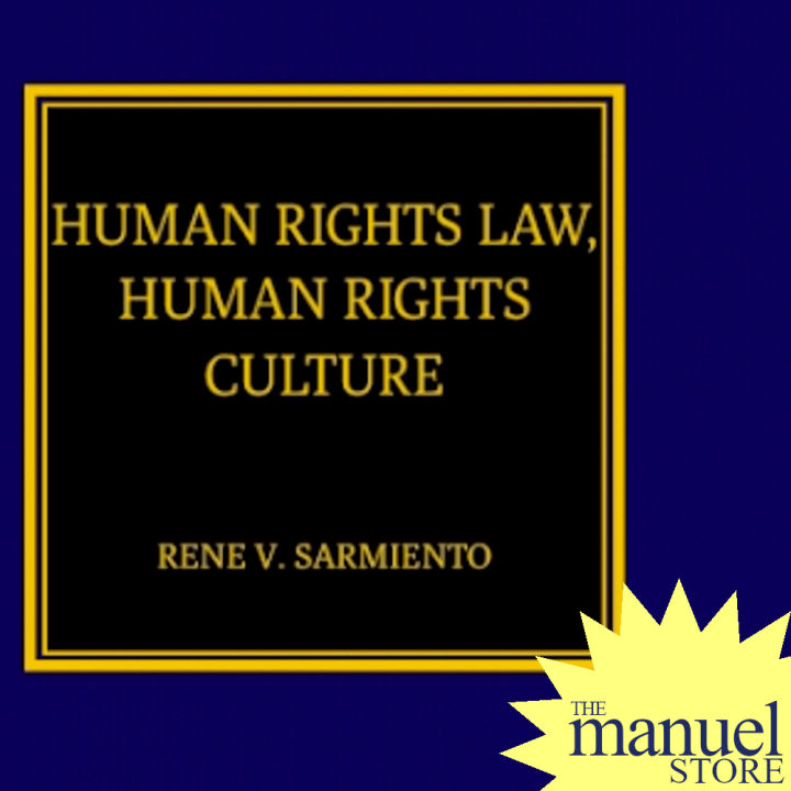 Sarmiento (2017) - Human Rights Law, Culture - by Rene V. | Lazada PH