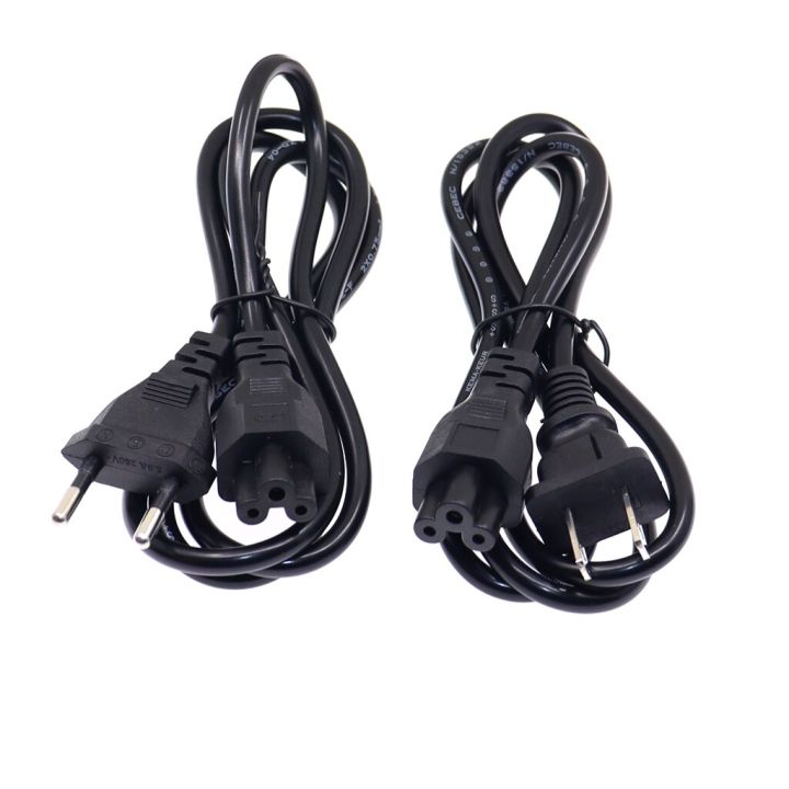 1.2m EU/US Plug to C5 AC Power Supply Adapter Cord Univesal extension Cable Lead 3-Prong for ...