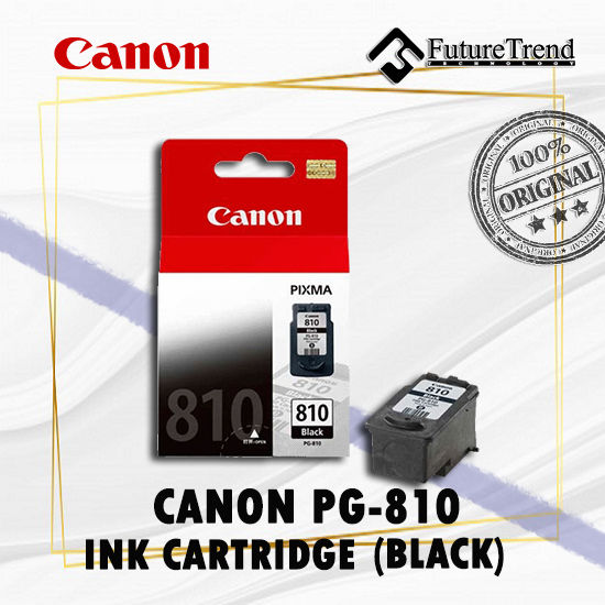 Canon PG810 (Black) Genuine Ink Cartridge PG-810 | Lazada