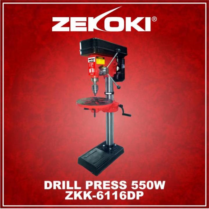 ZEKOKI Drill Press 16mm 550W ZKK-6116DP | Lazada PH