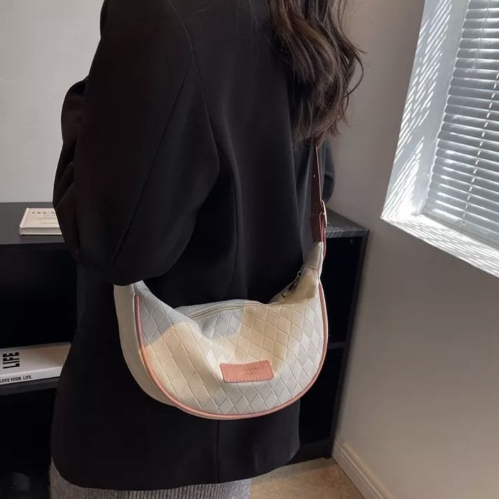 New Crossbody Dumpling Bag Women's Fashion Retro Underarm Bag Casual ...