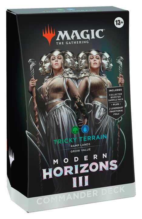 Magic: The Gathering Modern Horizons 3 Commander Deck - Tricky Terrain ...