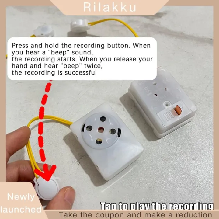 Rilakku Voice Box For Stuffed Animal Recordable Sound Module Plush Toy ...