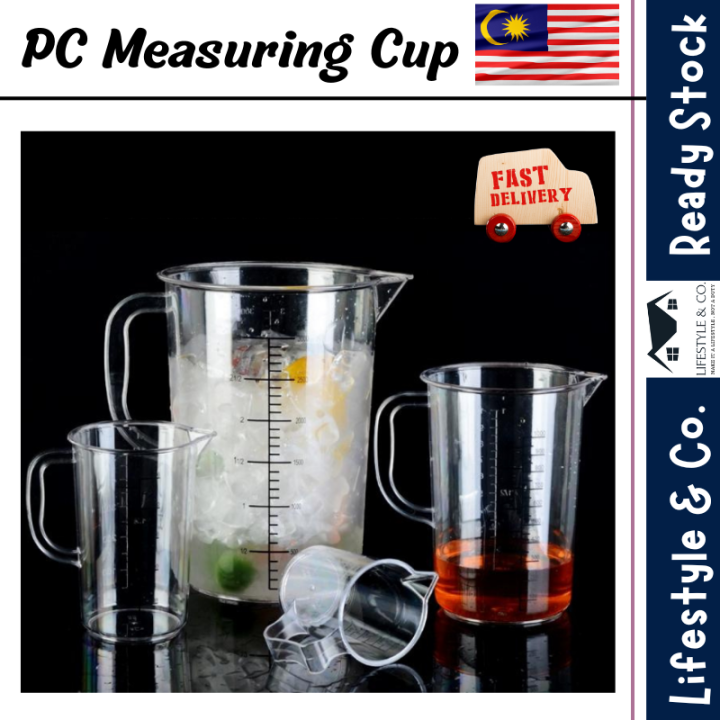 500ml / 1000ml Measuring Cup PC | Lazada