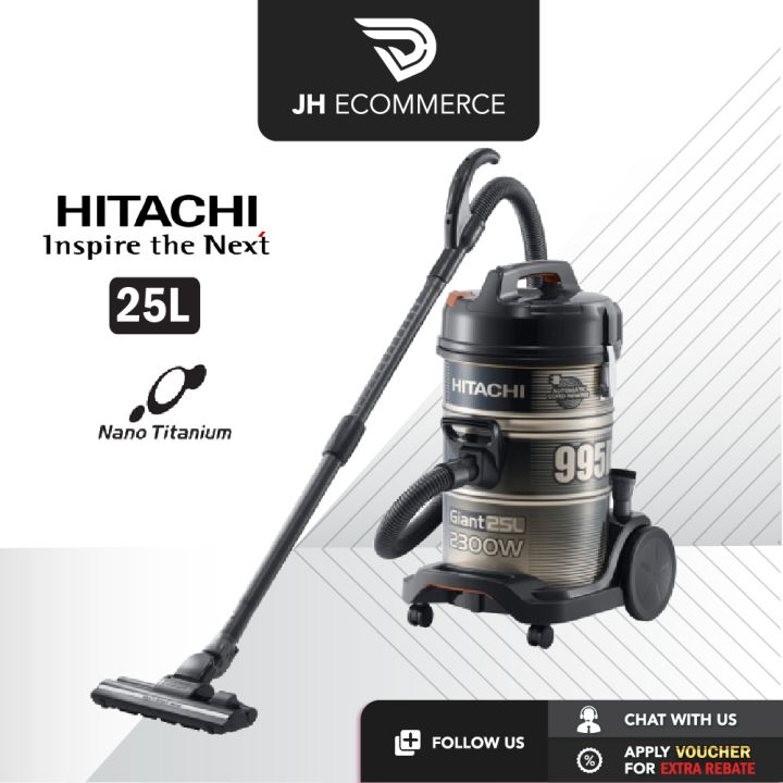 Hitachi Japan 2300W 25L CV-995DC GB | 2200W 23L CV-980D GB | 2200W 21L CV-970Y TG | 2100W 18L ...