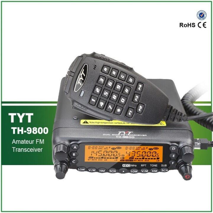 TYT TH-9800 29/50/144/430 MHz quad band transceiver mobile radio ...