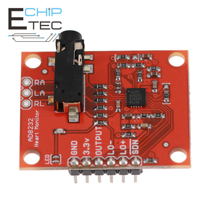 1pcs Ad8232 Module Pulse Ecg Bioelectrical Signal Measurement Sensor Acquisition And Development