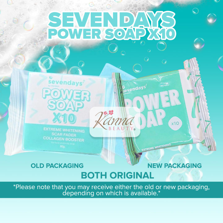 Sevendays Power Soap By Her Skin 80grams | Lazada PH
