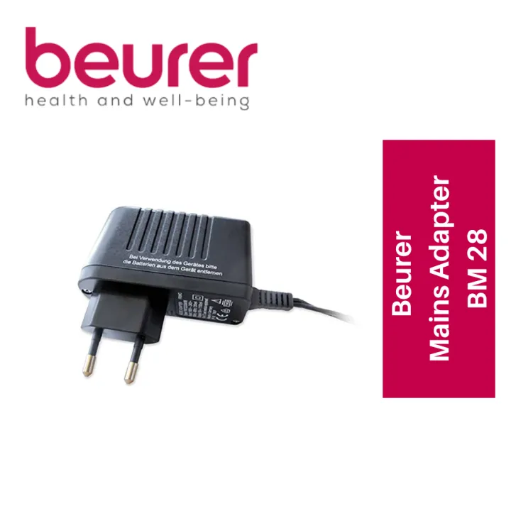 Beurer Mains Adaptor Adapter Blood Pressure Monitor BM28 | Lazada