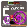 BOM RANGSIT Mags Bom X Mags Star LYNX 5 Spoke Mags For Click/MIO/NMAX ...