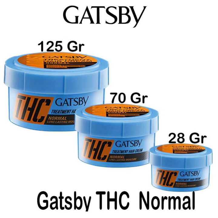 Gatsby THC Normal Treatment Hair Cream 28GR/70GR/125GR/250GR | Lazada ...